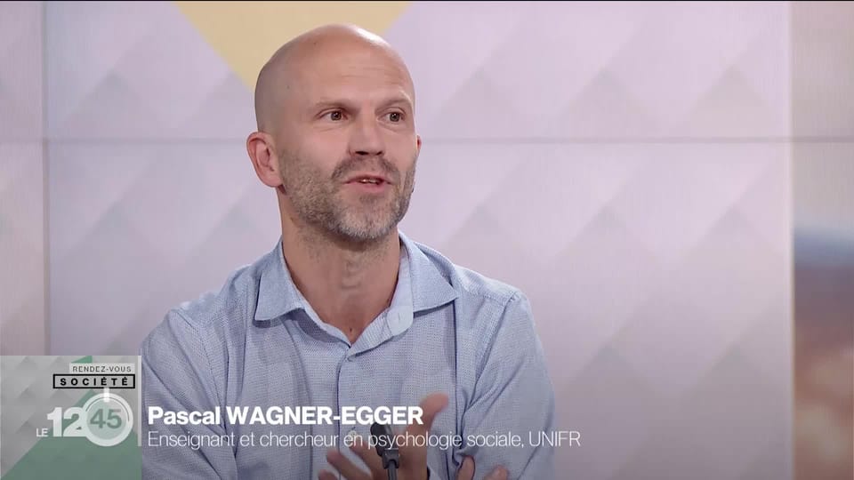 12h45 - Rendez-vous société: Pascal Wagner-Egger parle de son livre "Méfiez-vous de votre ...