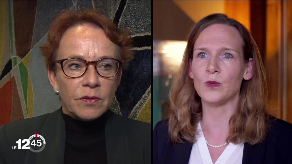 12h45 - La Bâloise Eva Herzog et la Bernoise Evi Allemann rejoignent la ...