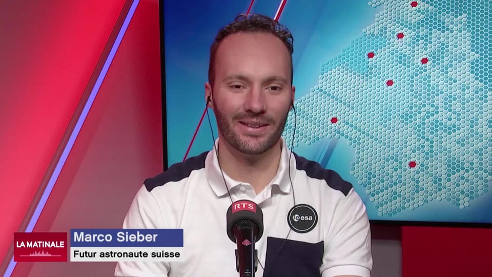 L'invité de La Matinale - Marco Sieber, médecin et astronaute - Play RTS