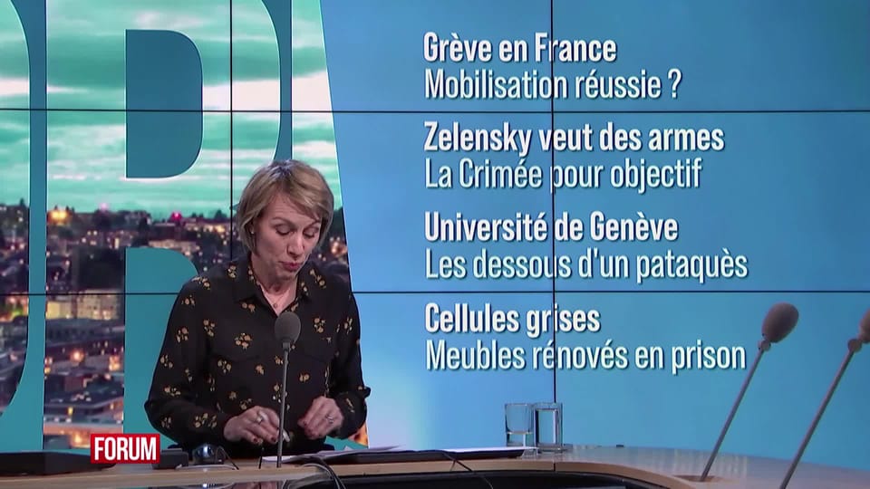 Forum (vidéo) - Présenté par Esther Coquoz et Renaud Malik - Play RTS