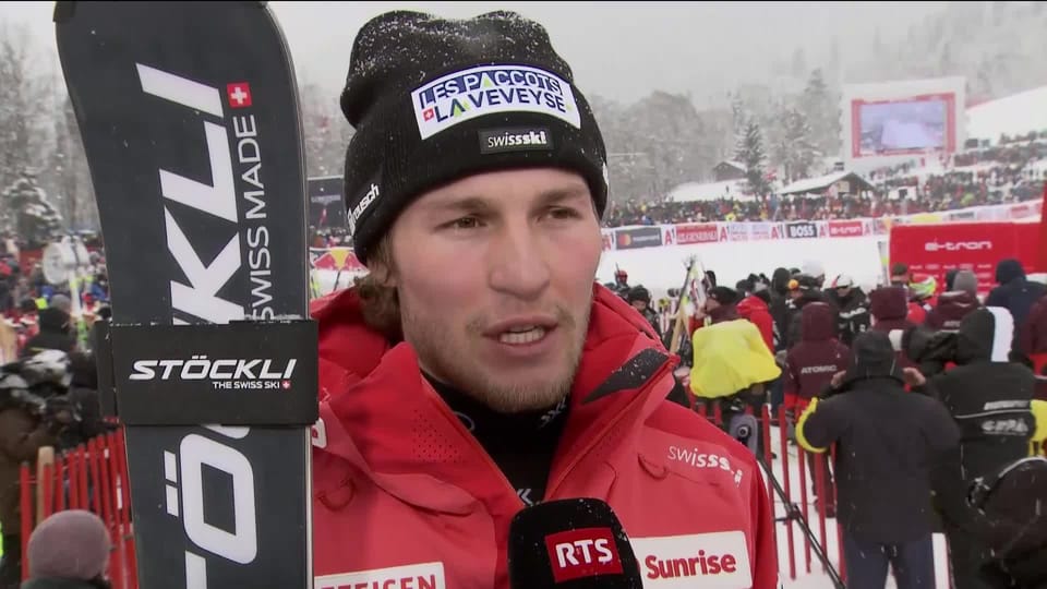 Ski alpin - Kitzbühel (AUT), descente messieurs: Alexis Monney (SUI ...