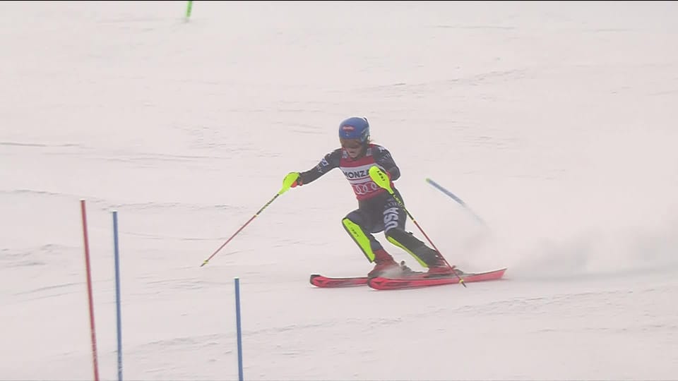 Ski alpin - Spindleruv Mlyn (CZE), slalom dames, 1re manche: Shiffrin ...