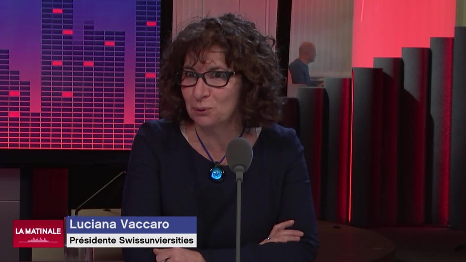 L'invitée de La Matinale (vidéo) - Luciana Vaccaro, présidente de la ...