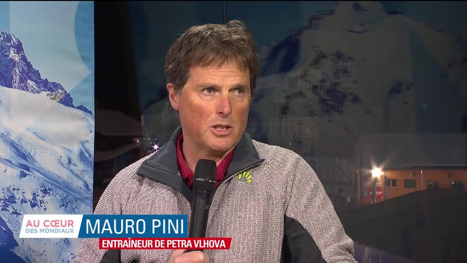 Au Coeur des Mondiaux - Entretien avec Mauro Pini, l'entraîneur de Petra Vlhova - Play RTS