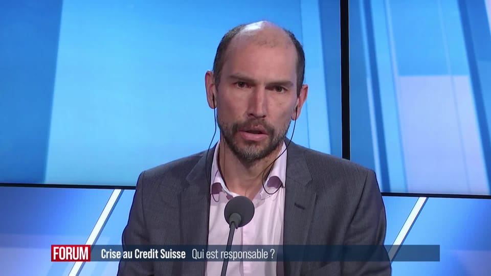 Forum - Qui est responsable dans la crise de Credit Suisse? Interview ...