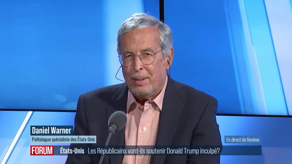 Forum - Un ancien président américain inculpé pénalement: interview de Daniel Warner (vidéo ...