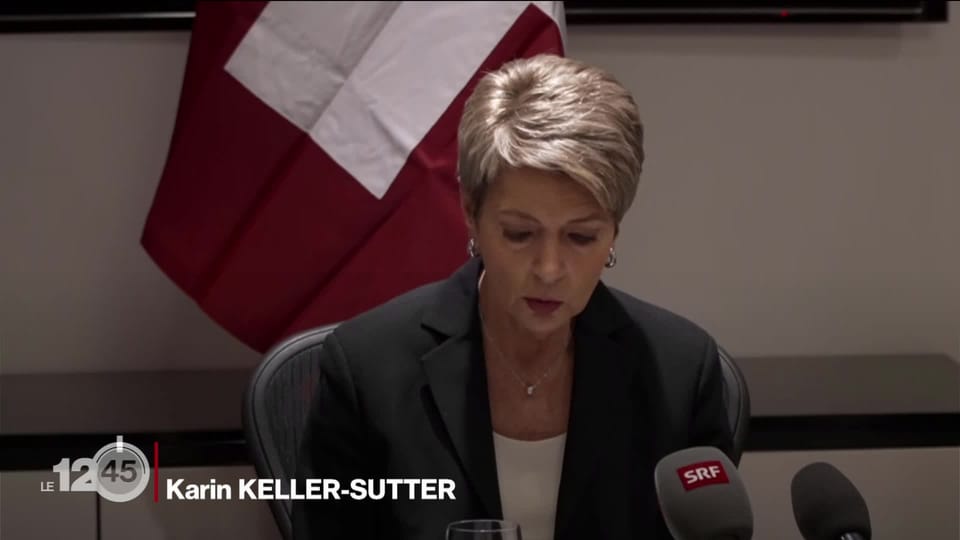12h45 - Karin Keller-Sutter ravie de sa rencontre avec le FMI et la ...