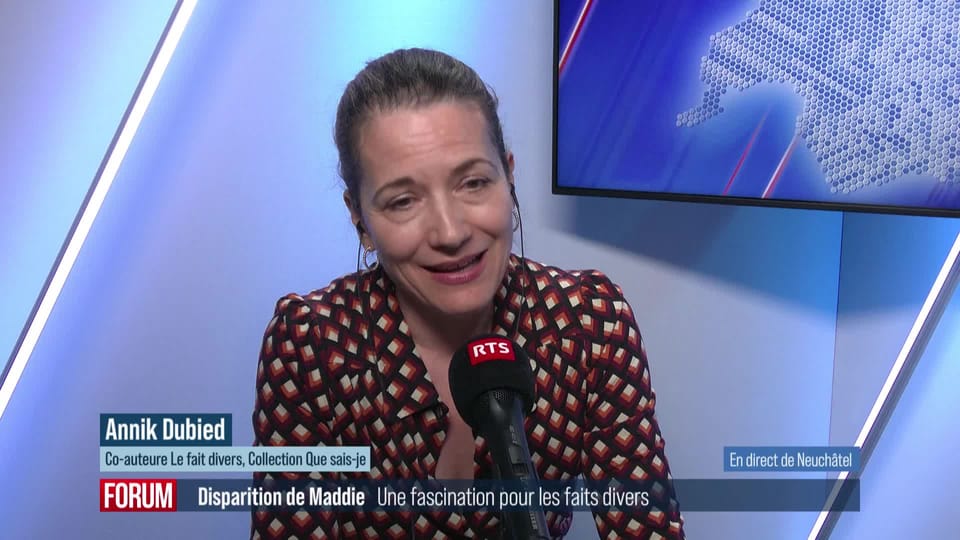 Forum - La disparition de Maddie McCann continue de fasciner: interview d’Annick Dubied (vidéo ...