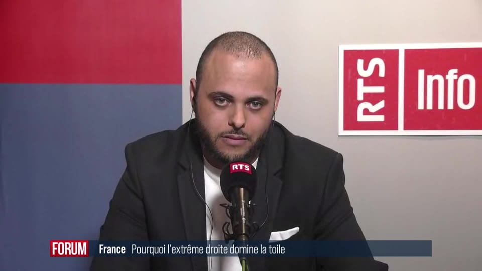Forum - La montée de l'extrême droite sur Internet: interview d'Achraf Ben Brahim - Play RTS