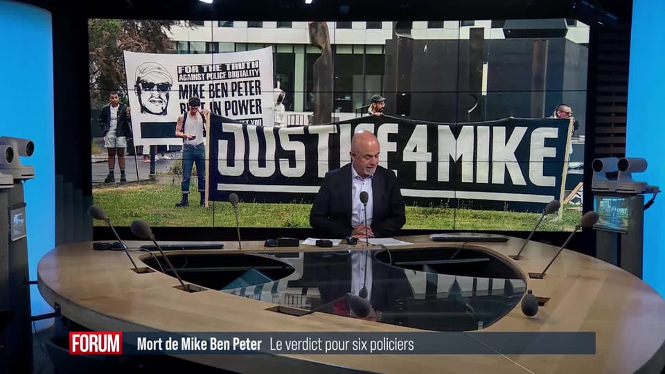 Forum - Mort de Mike Ben Peter: les six policiers acquittés - Play RTS