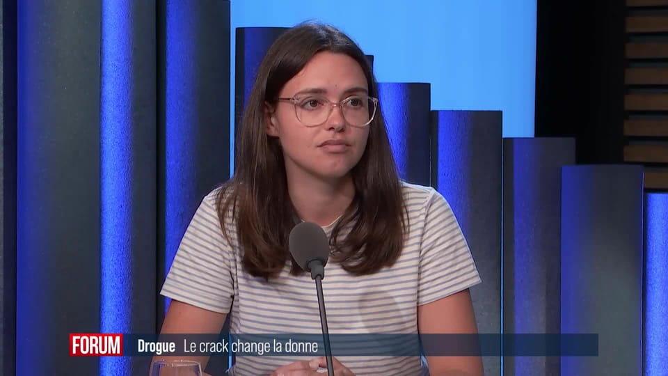 Forum - La Suisse est-elle dépassée dans son encadrement des drogues? Interview de Camille ...