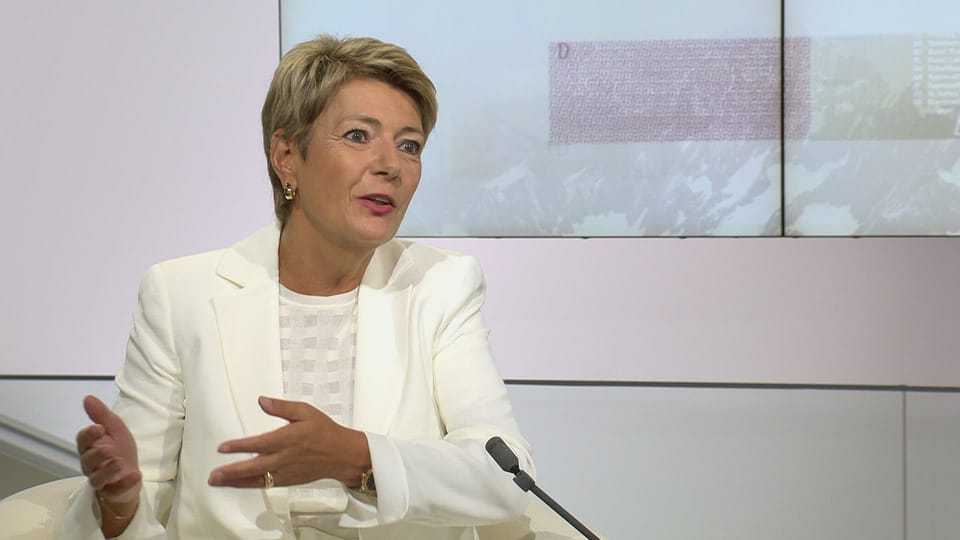 L'actu en vidéo - L'interview de Karin Keller-Sutter dans #Helvetica ...