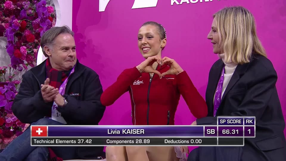 Patinage artistique - Kaunas (LTU), programme court dames: la ...