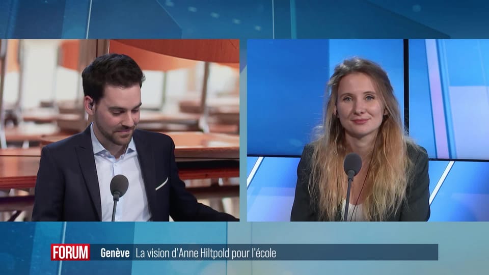 Forum - La conseillère d'Etat en charge de l'instruction publique Anne ...