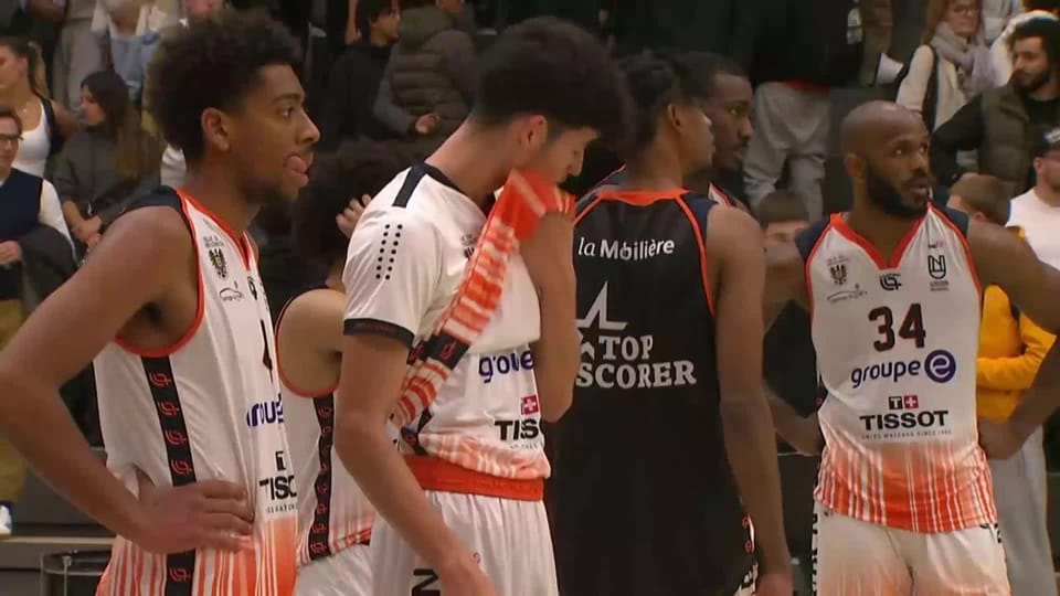 Basketball - 1/2 playoffs, match 3, Union Neuchâtel Basket - SAM Basket ...