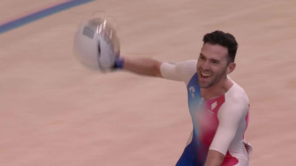 Jeux olympiques - Omnium, courses au points messieurs: Benjamin Thomas ...