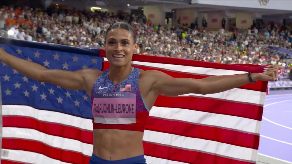 Jeux olympiques - 400m haies, finale dames: Sydney McLaughlin-Levrone ...