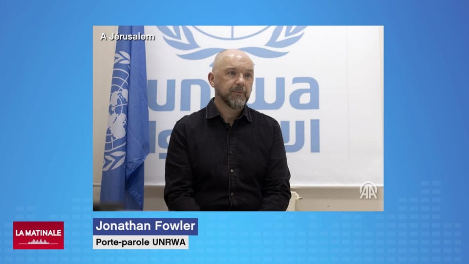 La Matinale - Israël vote pour interdire les activités de l'UNRWA sur ...