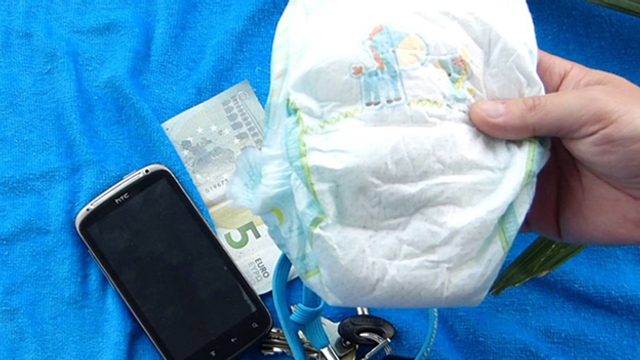 Ferien ohne Ärger - Schutz vor Badi-Langfingern: Windeln wirken Wunder ...