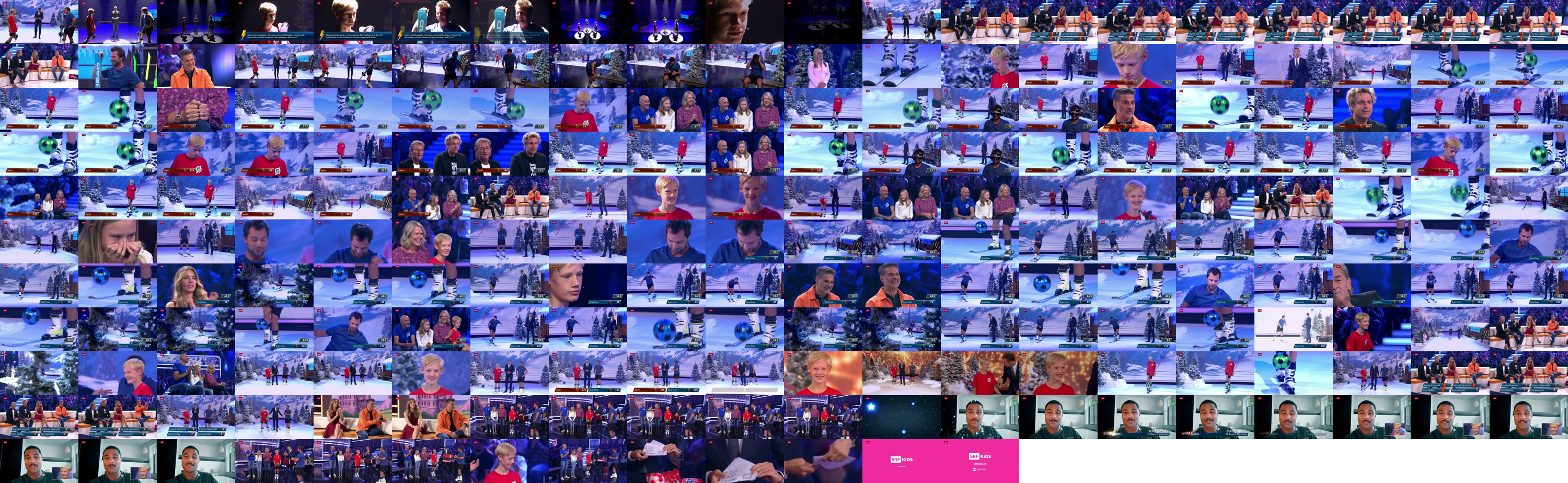 Beat Feuz gegen Matti (12): Wer kann länger einen Ball mit Ski an den ...